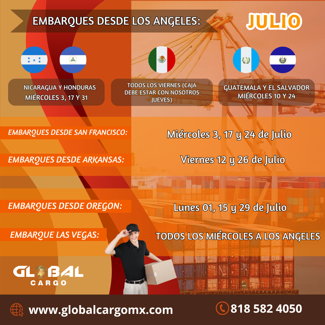 Global Cargo | Empresa de servicios de envío desde Estados Unidos a ...